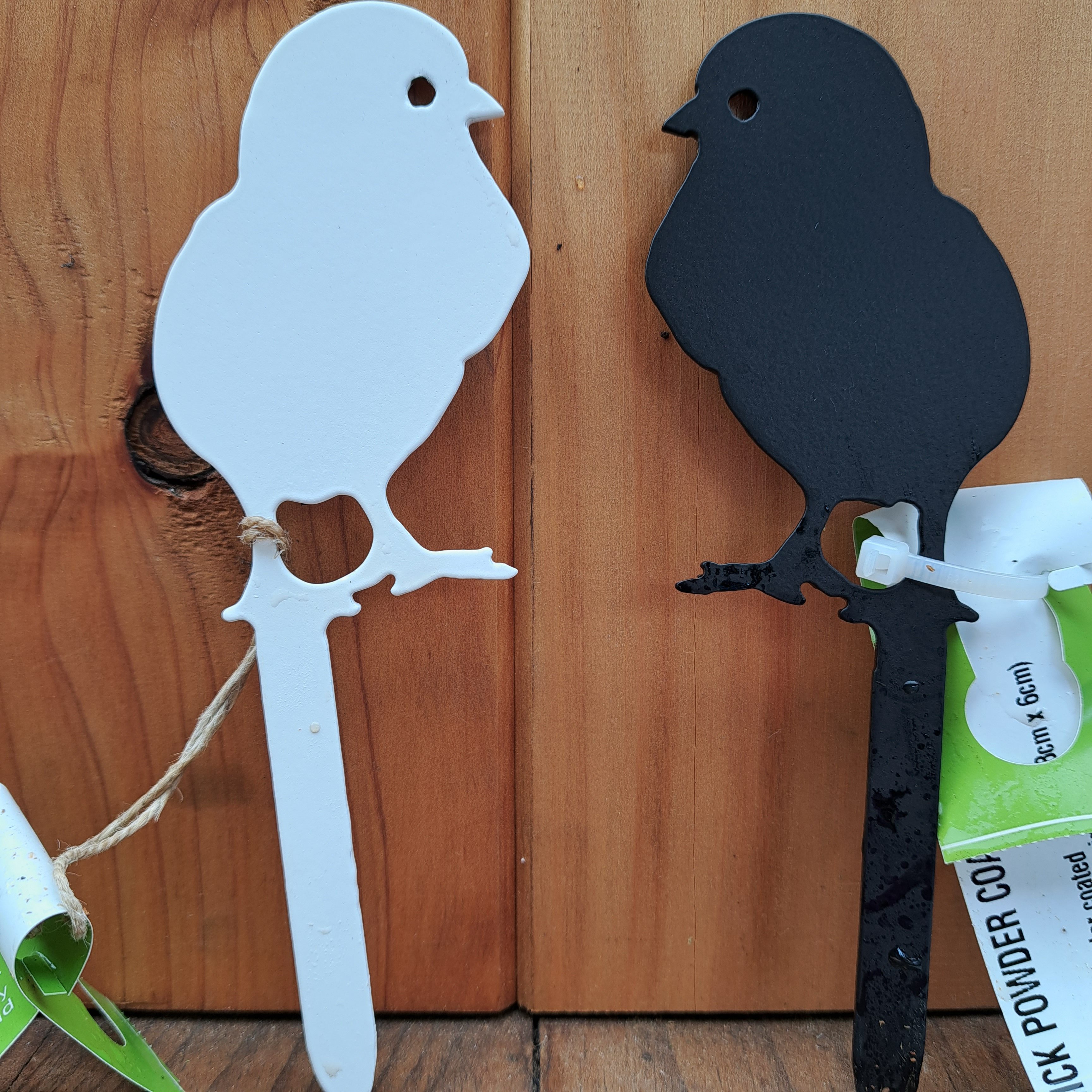 ART BC – CHICK POWDER COATED GARDEN ART – Kaipara Coast Plant Centre ...